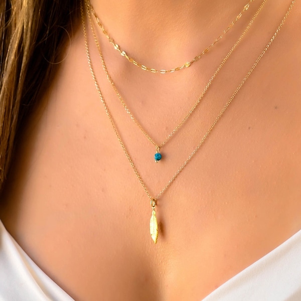 Three Layer Necklace - Etsy