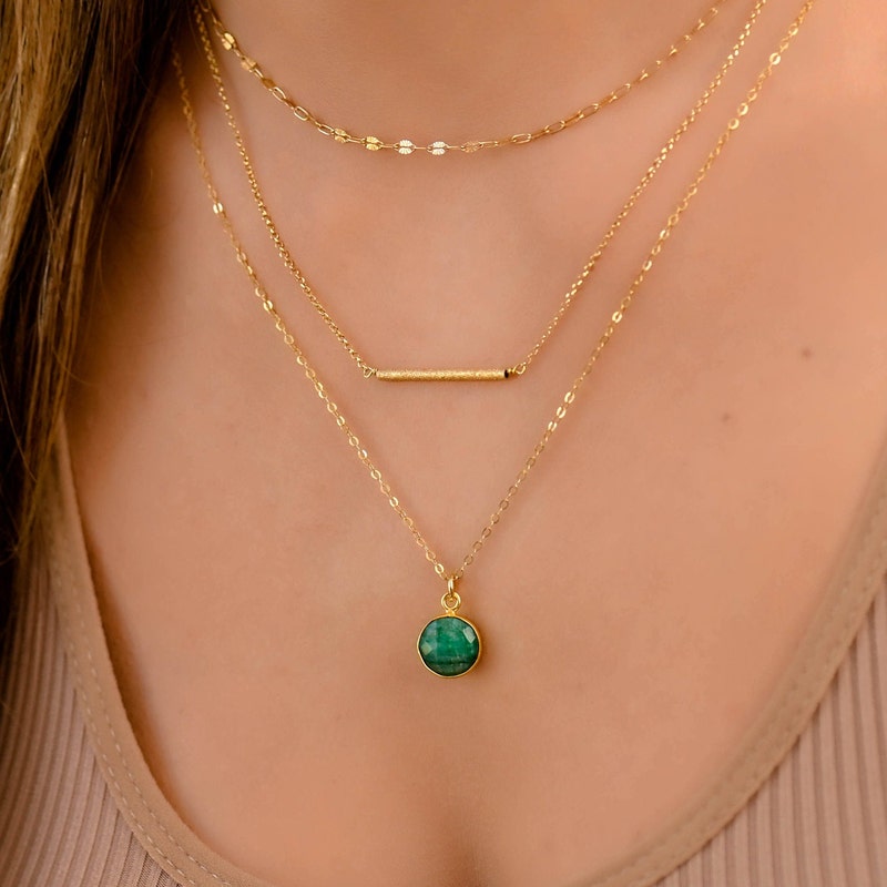 Layered Necklace - Etsy