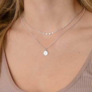 Multi Layered Initial Necklace Set of 3, Layered Necklace, Multi Strand ...