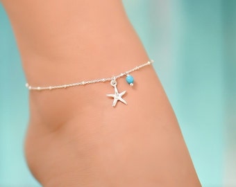 Dainty Boho Anklet Silver Anklets for Women Ankle Bracelets | Etsy