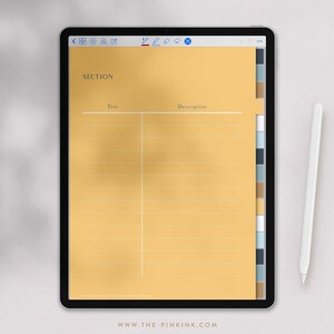15 Subject Digital Notebook Goodnotes Template, Notability, Xodo ...