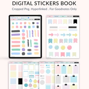 Digital Stickers, Digital Planner Sticker, Digital Sticker Book Album ...