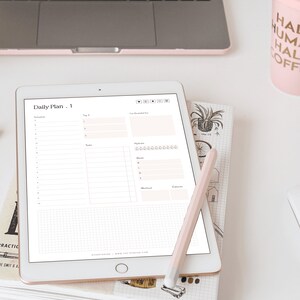 Daily Digital Planner for Goodnotes, Notability, Xodo, Noteshelf 2, Lag ...