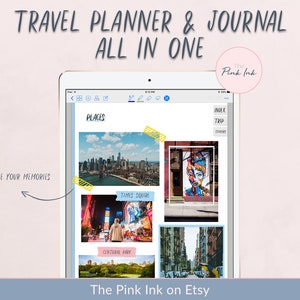 Digital Travel Journal, Travel Planner, and Traveler's Notebook All in ...