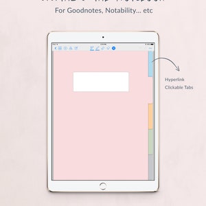 Dotted Grid Lined Digital Notebooks Bundle 5 Subjects Tab - Etsy Canada