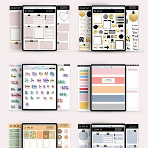 The Ultimate Digital Stickers Bundle Digital Planner Stickers Ipad 