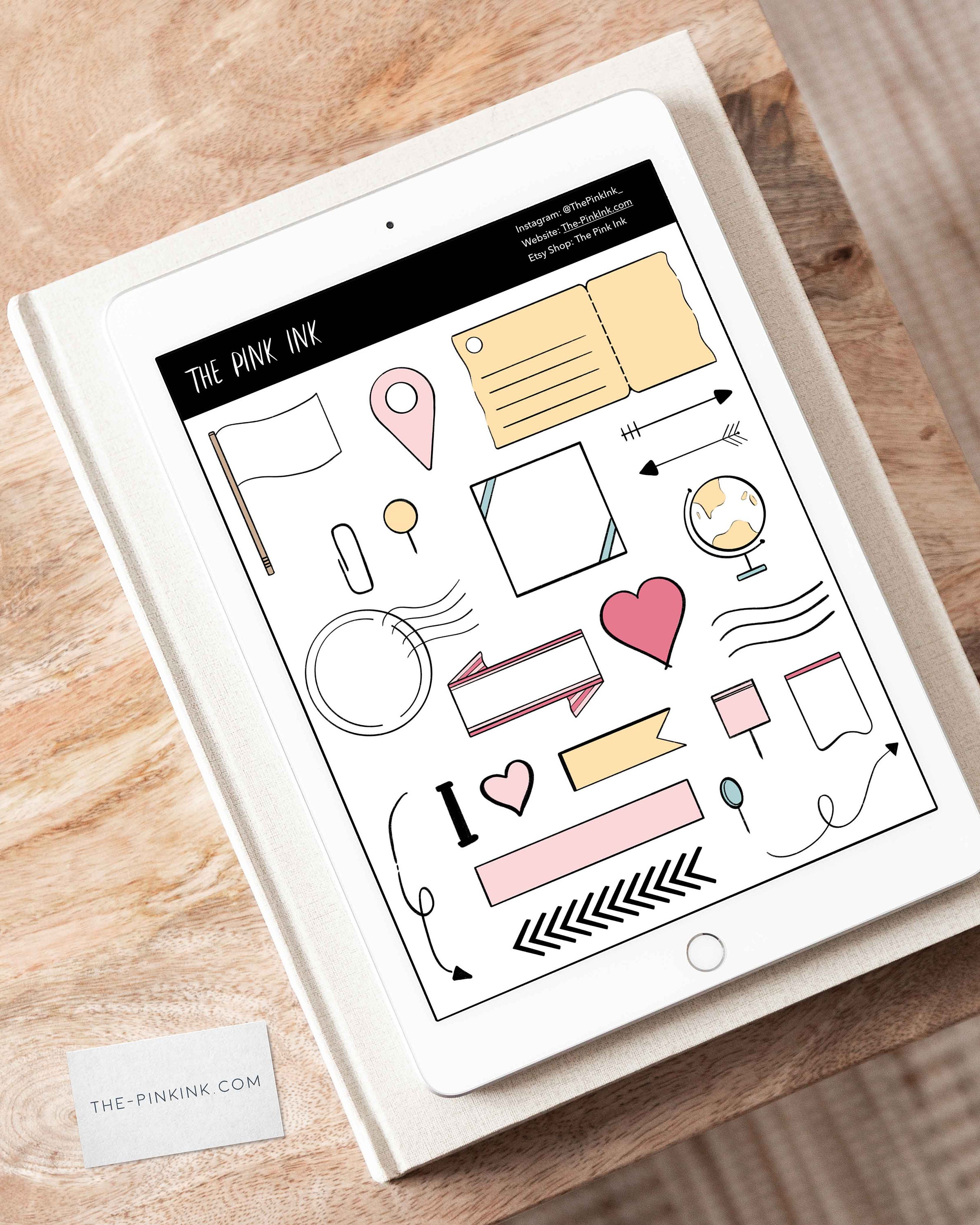 Travel Digital Stickers Scrap Book Traveller Stickers - Etsy