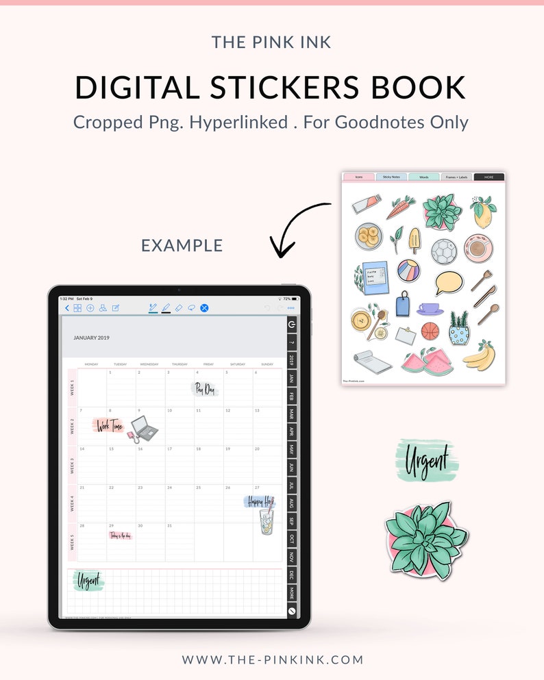 The Ultimate Digital Stickers Bundle Digital Planner - Etsy