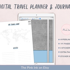 Digital Travel Journal, Travel Planner, and Traveler's Notebook All in ...