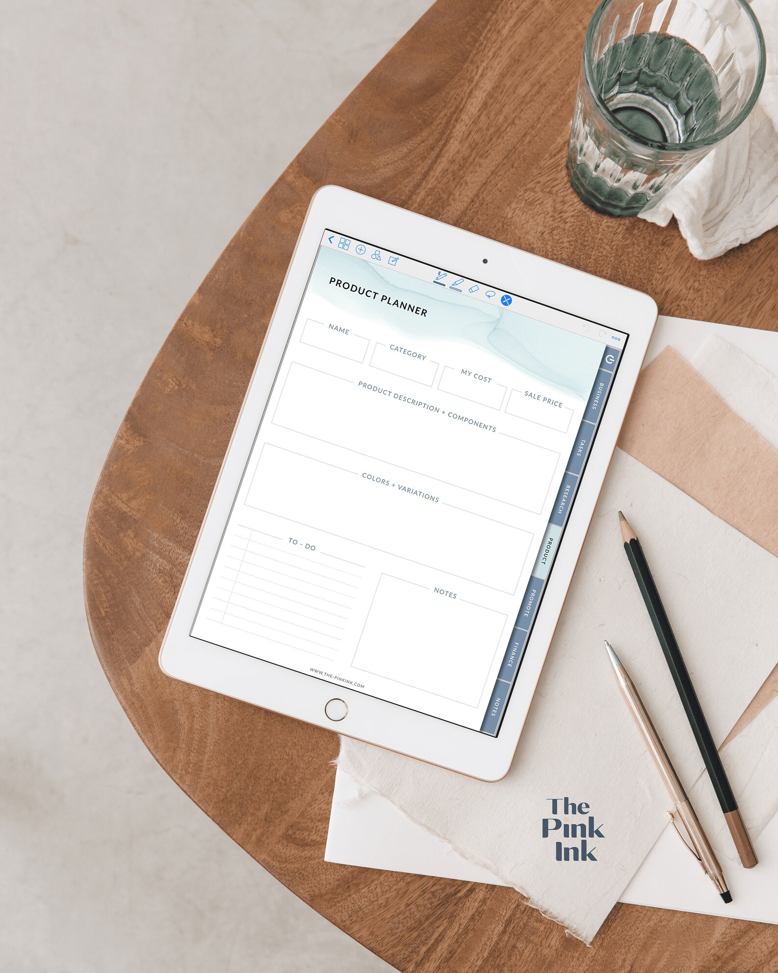 Digital Project Planner Productivity Planner Work Planner Goal Planner ...