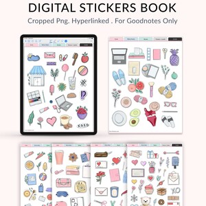 Digital Stickers, Digital Planner Sticker, Digital Sticker Book Album ...