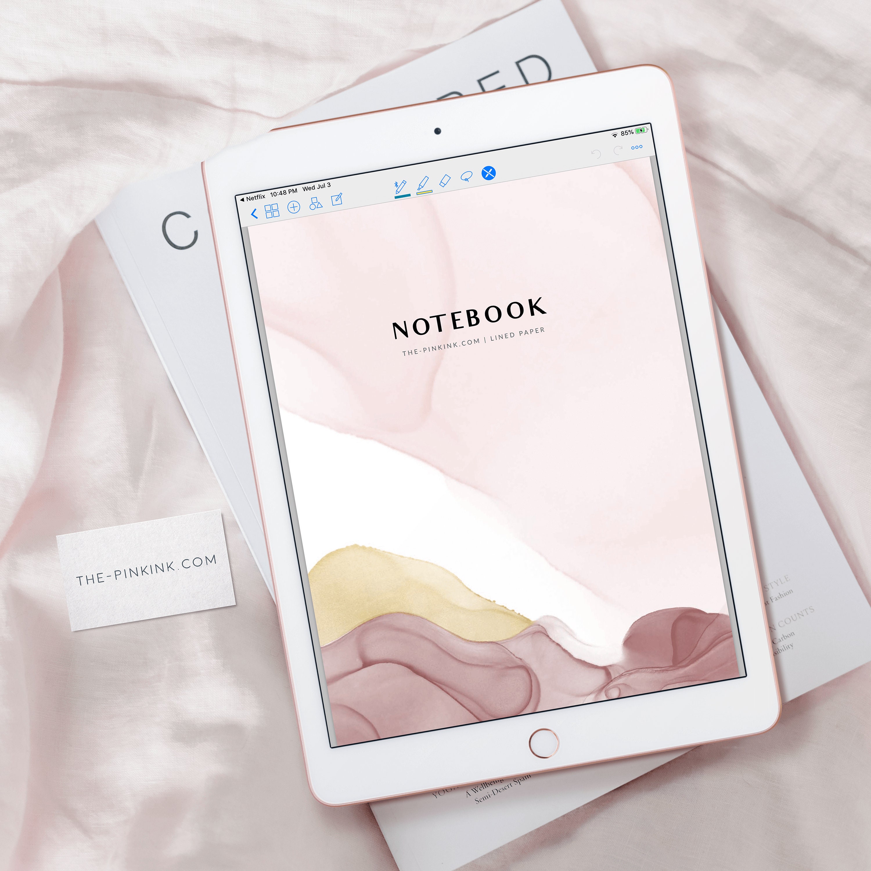 Digital Notebook Lined, Goodnotes Notebook, Digibujo, Bujo, Digital ...