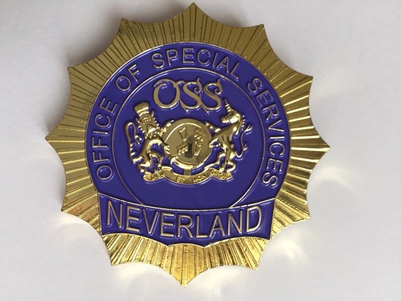 Michael Jackson Badge + Box OSS Neverland Ranch Office of Special ...
