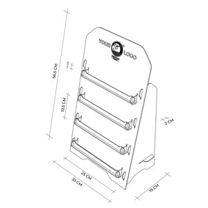 Sticker Display SVG Laser Cut Files | Svg Files for Earring Display ...