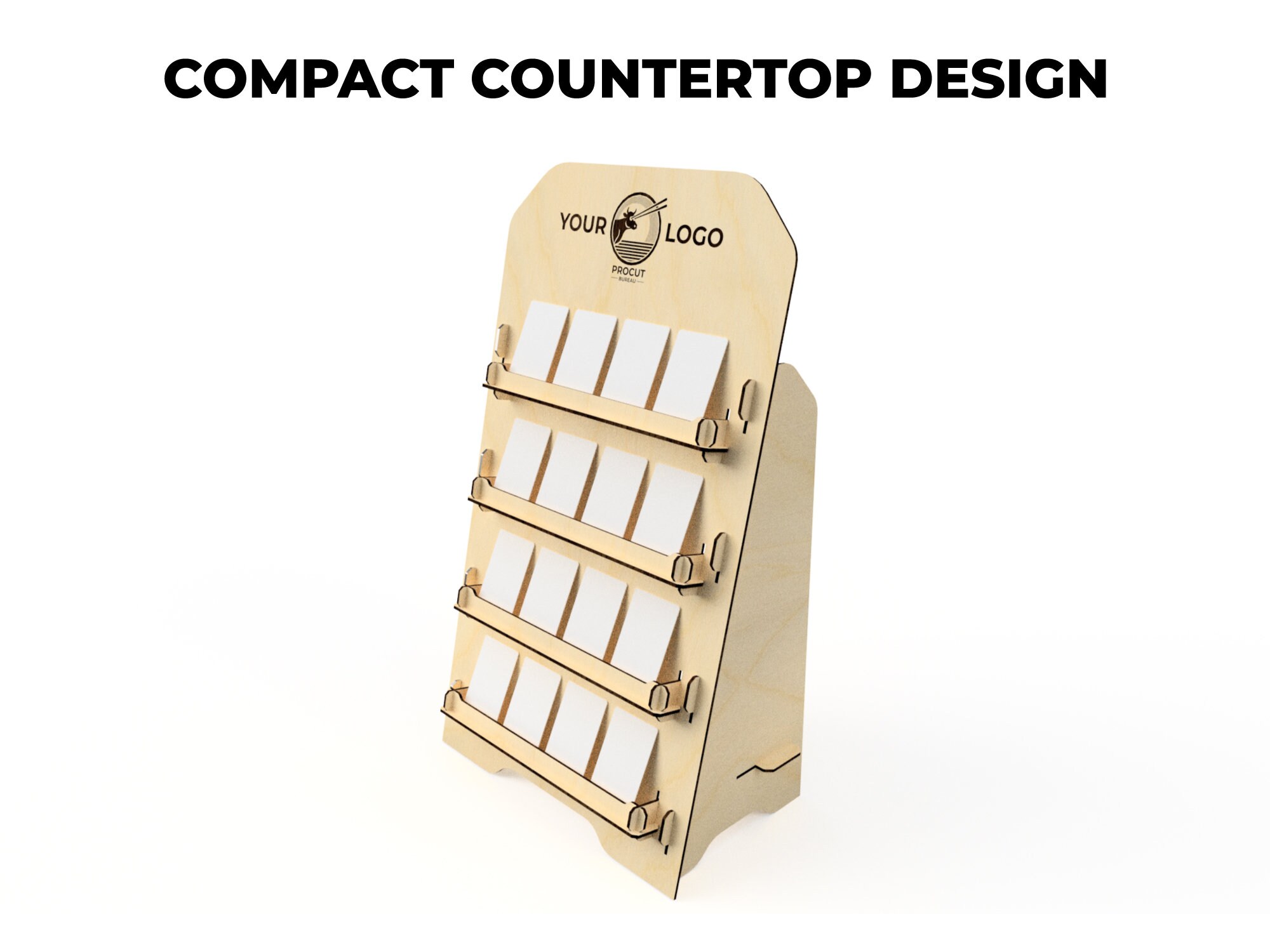 Sticker Display SVG Laser Cut Files Svg Files for Earring Display Stand ...