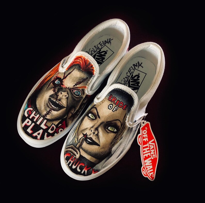 Custom Chucky Childs Play Vans - Etsy
