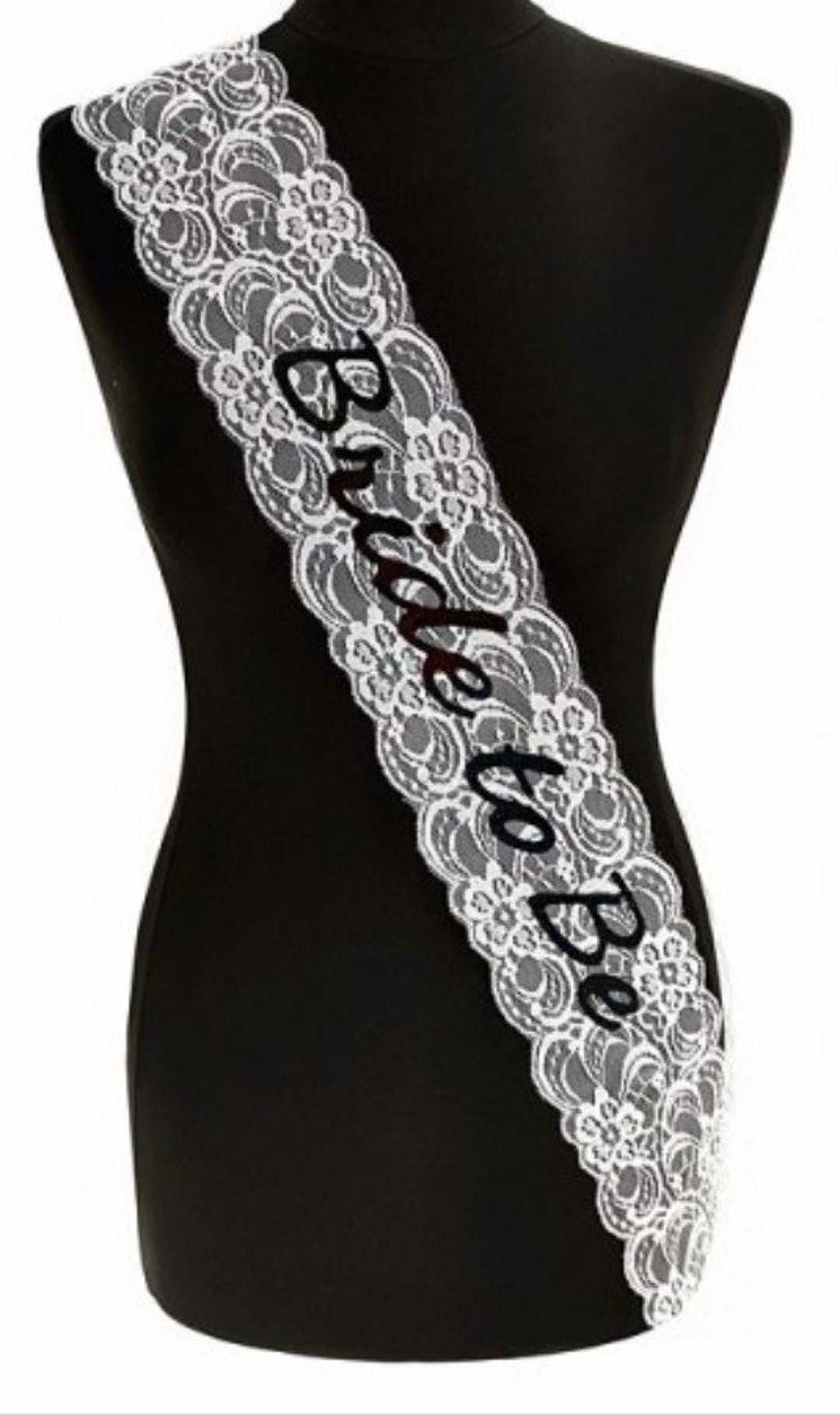 Fajas nupciales LACE en blanco y negro, faja de novia para ser, faja de ...