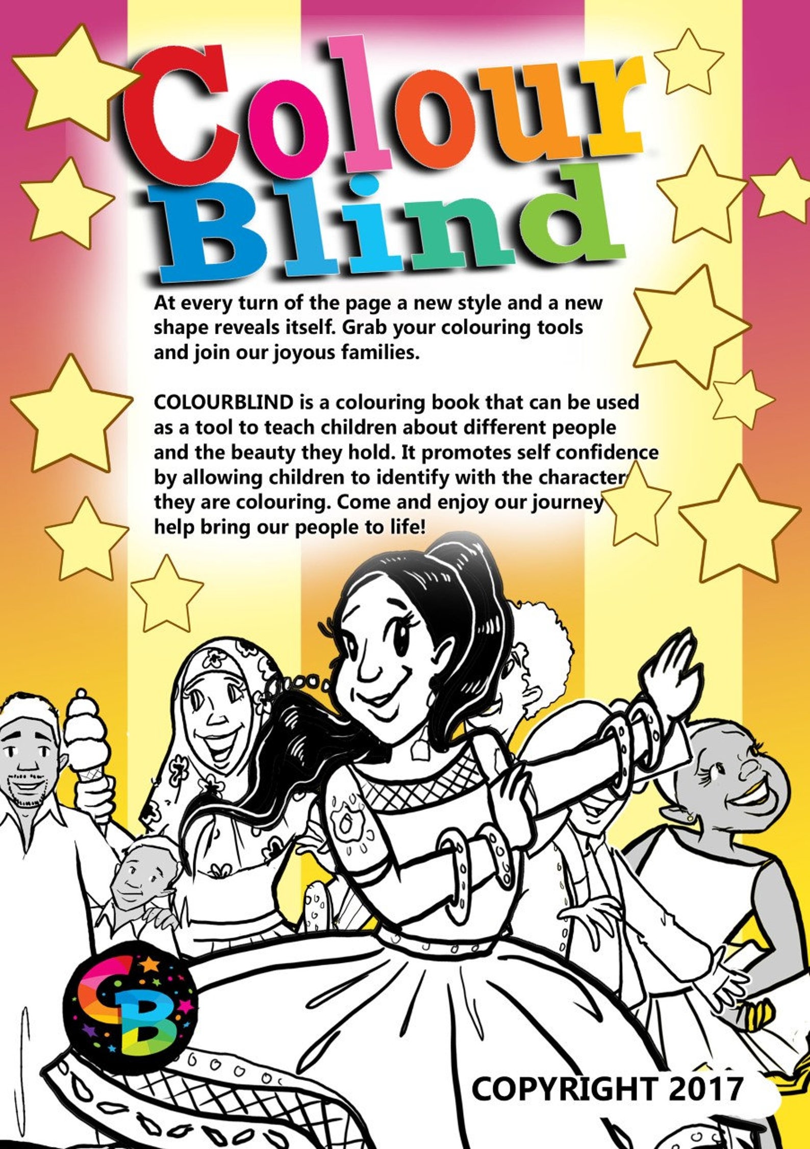 Multicultural Colouring Book: A Multicultural Coloring Book - Etsy