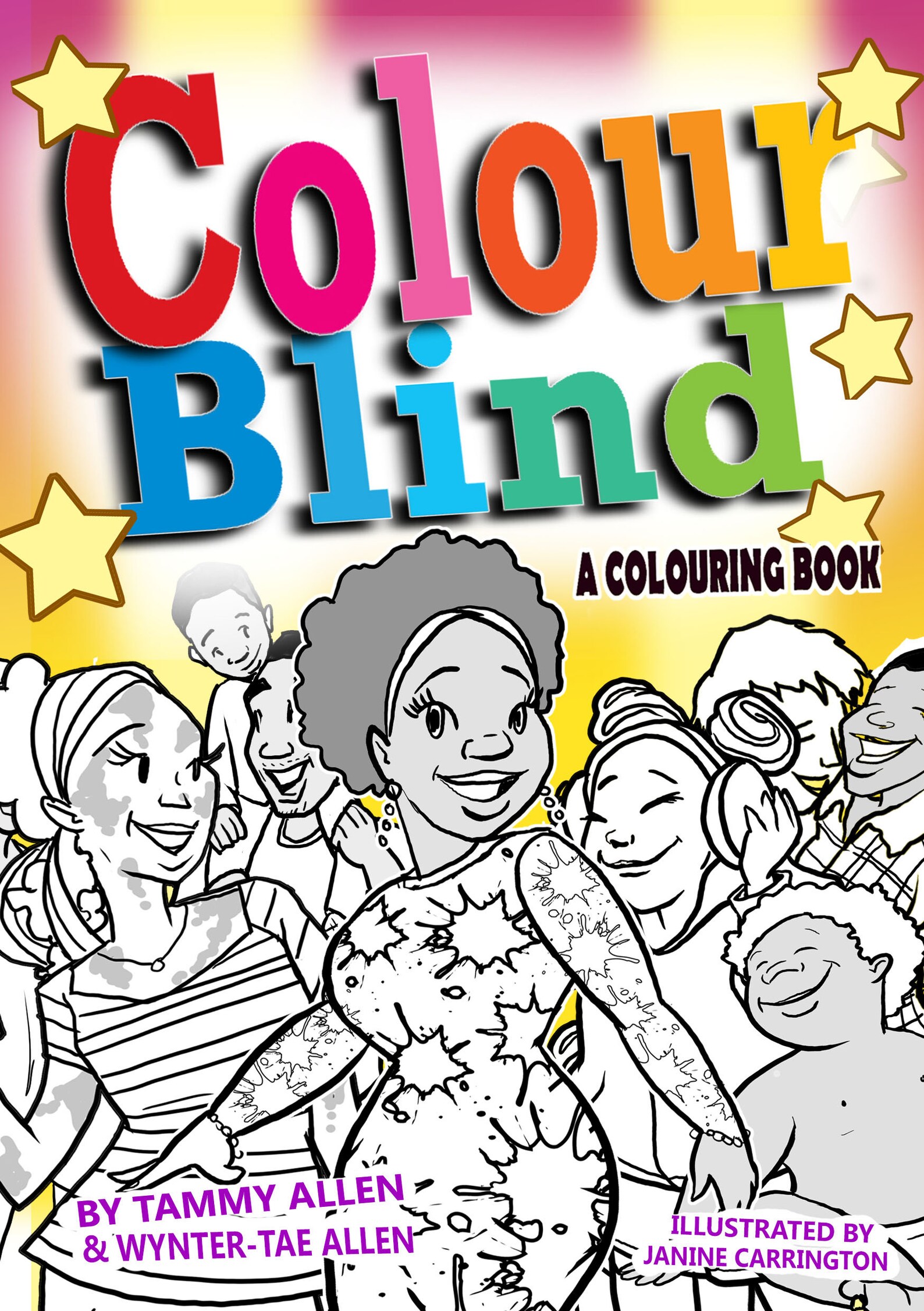 Multicultural Colouring Book: A Multicultural Coloring Book - Etsy