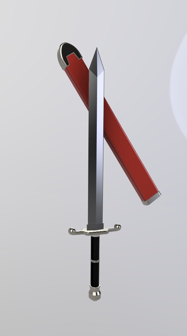 Trunks Sword (3D Model) - Etsy