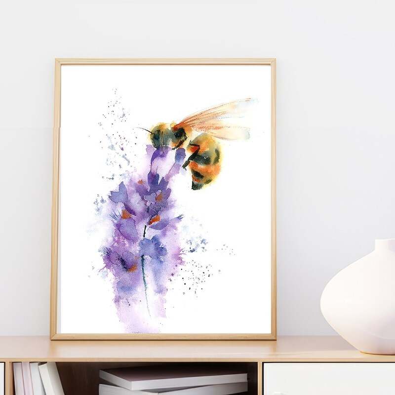 Bee Wall Art - Etsy