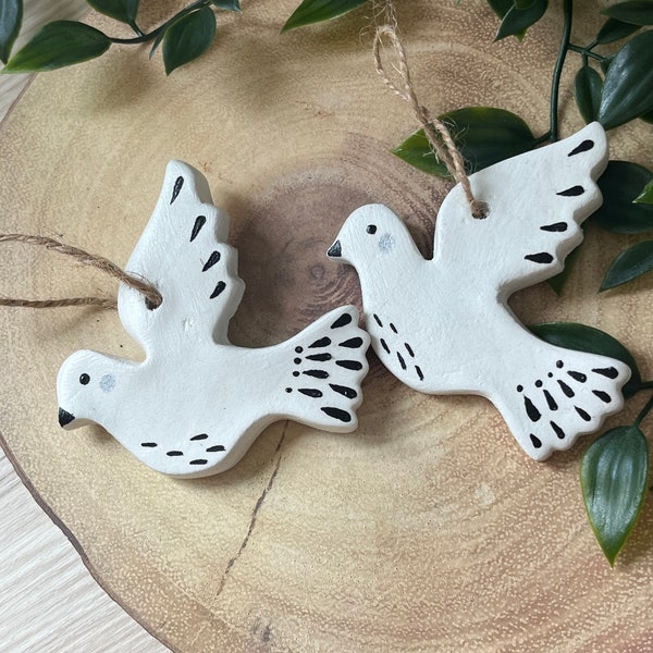 Turtle Dove Ornament - Etsy