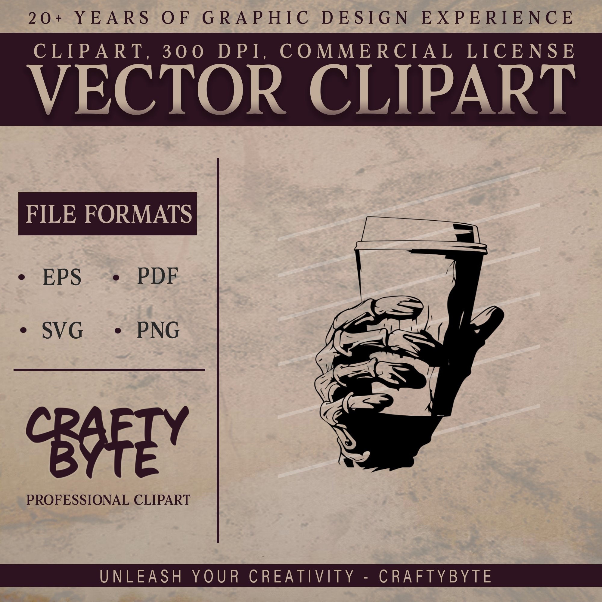 Zombie Drinking Coffee Svg Clipart Vector Funny Coffee Svg - Etsy