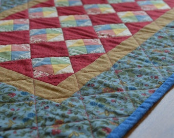 Primary Color Quilt - Etsy