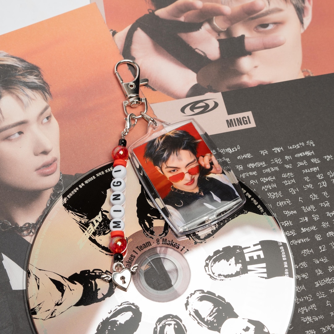Ateez Photo Keychains | K-pop Keychains - Etsy