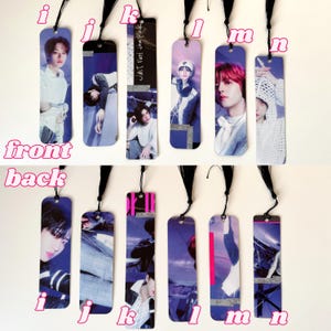 Stray Kids Rock Star Bookmarks - Etsy