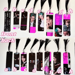 Stray Kids Rock Star Bookmarks - Etsy