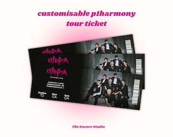 Customisable Aespa World Tour Concert Ticket | DIGITAL DOWNLOAD - Etsy