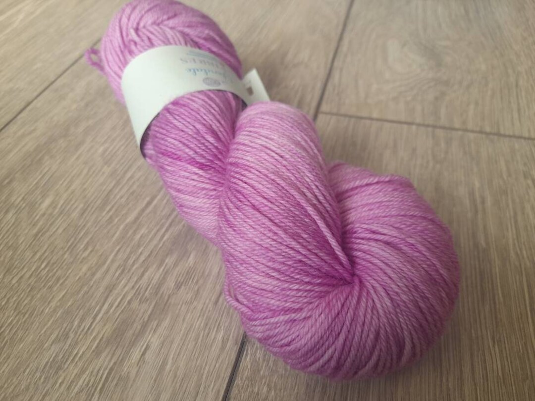 100g Pastel Purple Tonal 4PLY Weight Hand Dyed Shawl Sock - Etsy