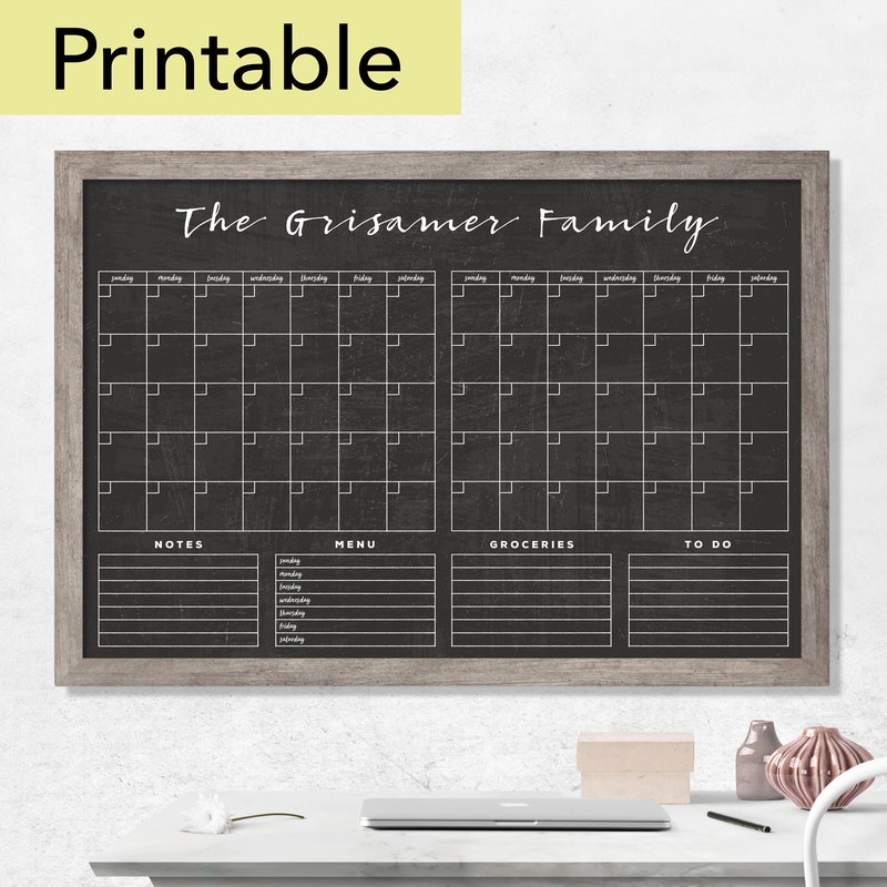 Family Chalkboard - Etsy