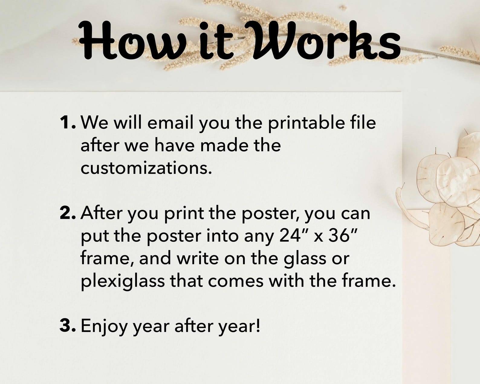 2025 Calendar Printable | 24 X 36 Vertical Memo Board | Homeschool ...