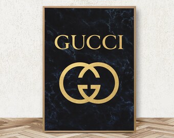 Gold wall art | Etsy