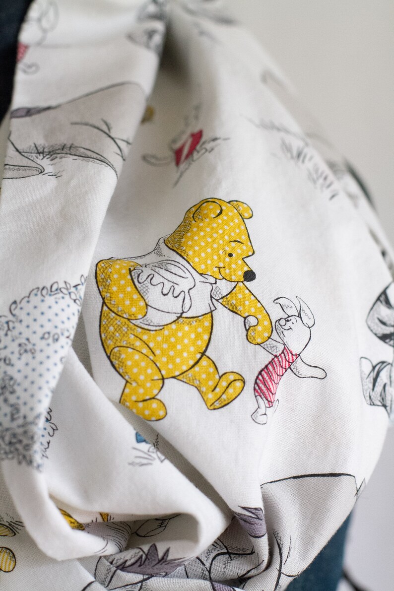 Winnie the Pooh and Tigger Too Infinity Scarf - Etsy