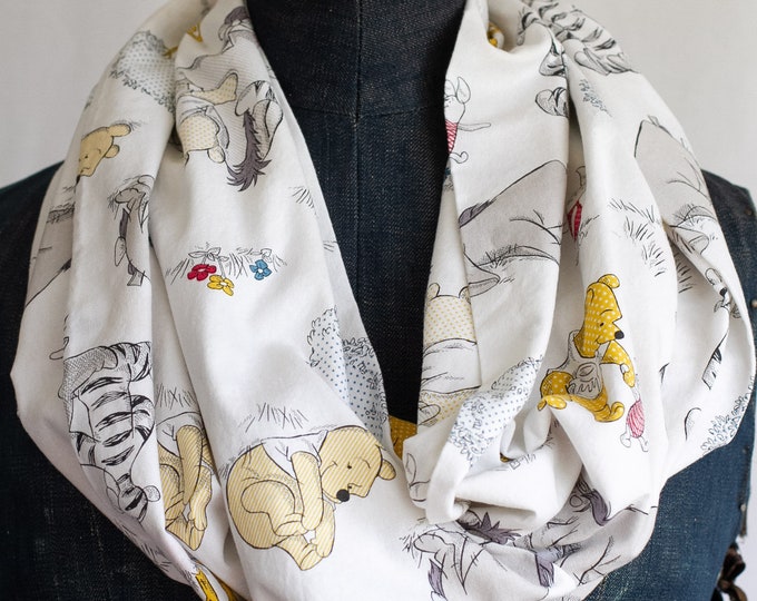 Winnie the Pooh and Tigger Too Infinity Scarf - Etsy
