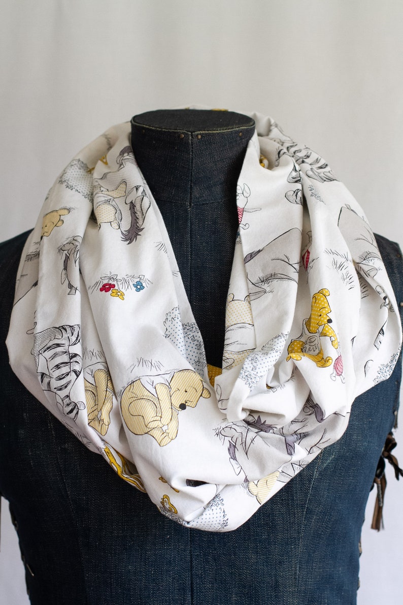Winnie the Pooh and Tigger Too Infinity Scarf - Etsy