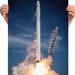 Spacex Falcon 9 Rocket Launch Poster Art Print - Etsy