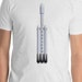 Mens Spacex Shirt Falcon Heavy T-shirt Rocket Tee - Etsy