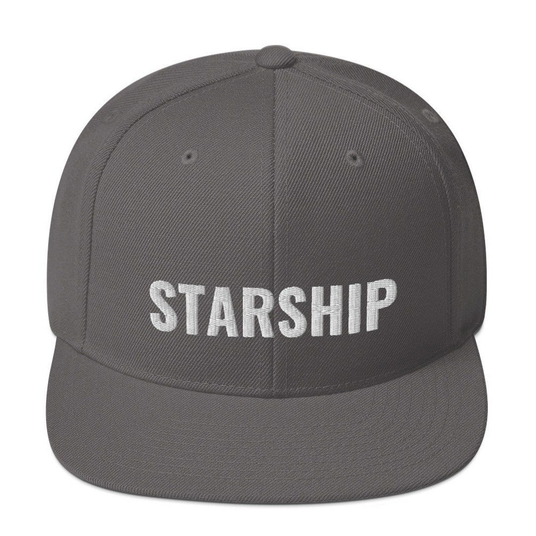 Spacex Starship Rocket Snapback Hat Cap - Etsy
