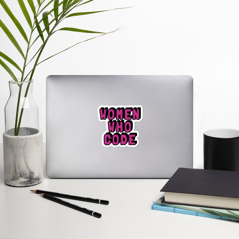 Sticker Women Who Code Decal Female Coders Stickers - Etsy