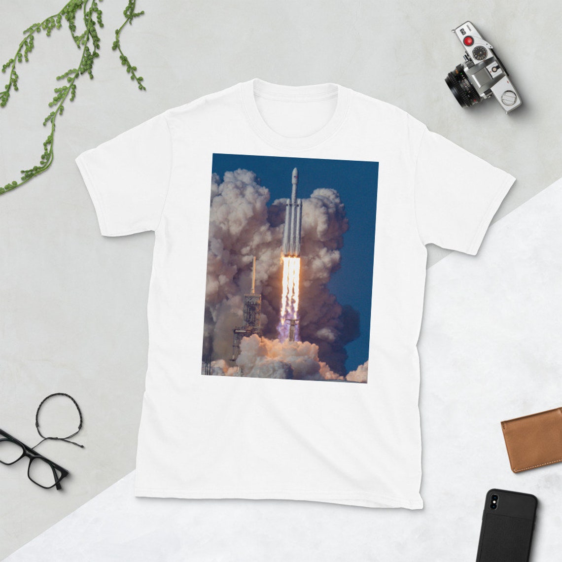 Spacex T Shirt Falcon Heavy Tshirt Rocket Launch Tee - Etsy UK