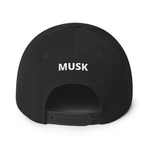 Elon Musk Snapback Hat Embroidered Fan Cap Double Sided - Etsy
