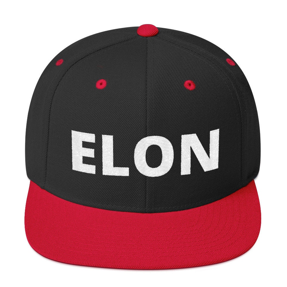 Elon Musk Snapback Hat Embroidered Fan Cap Double Sided - Etsy