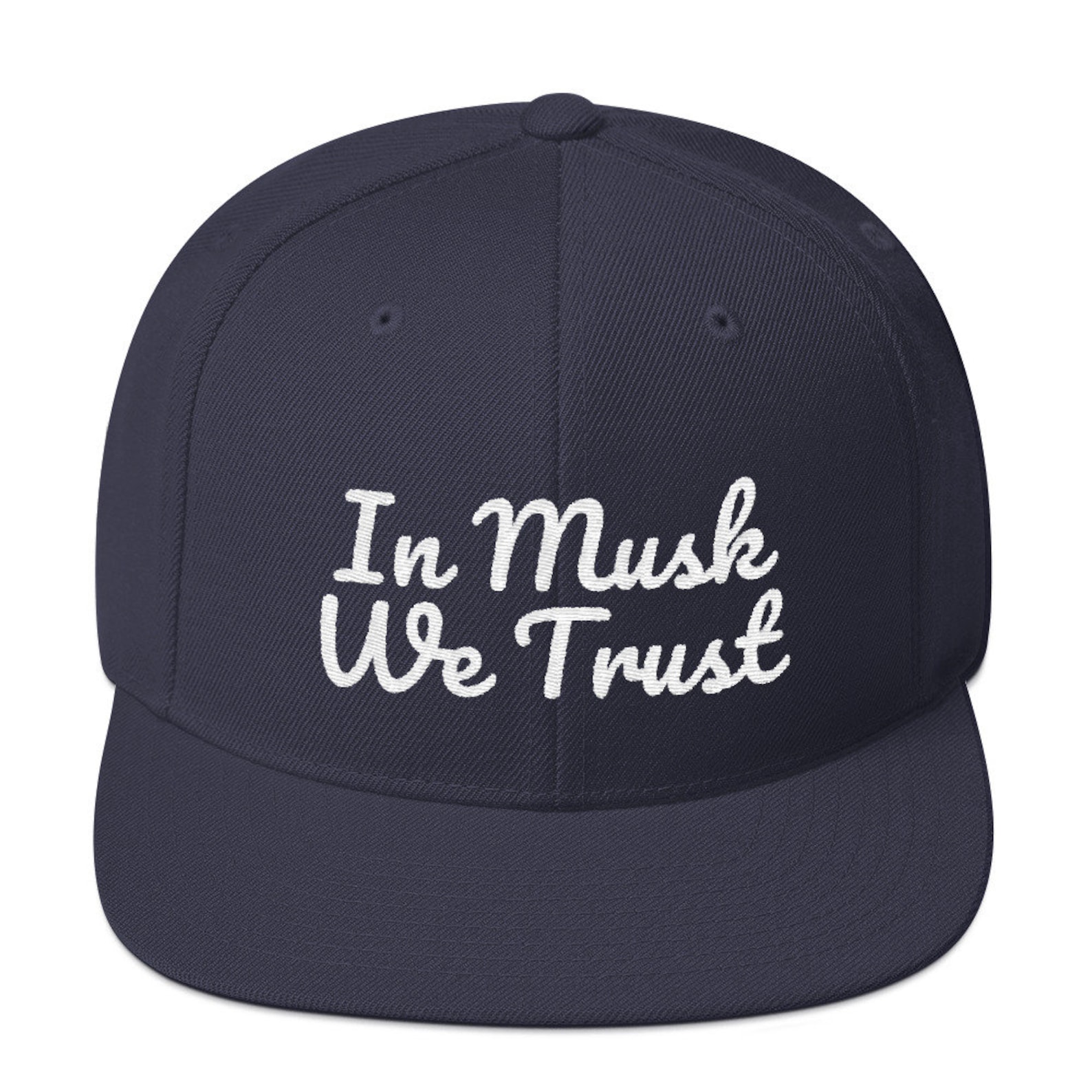 In Musk We Trust Snapback Hat Elon Musk Fan Cap - Etsy