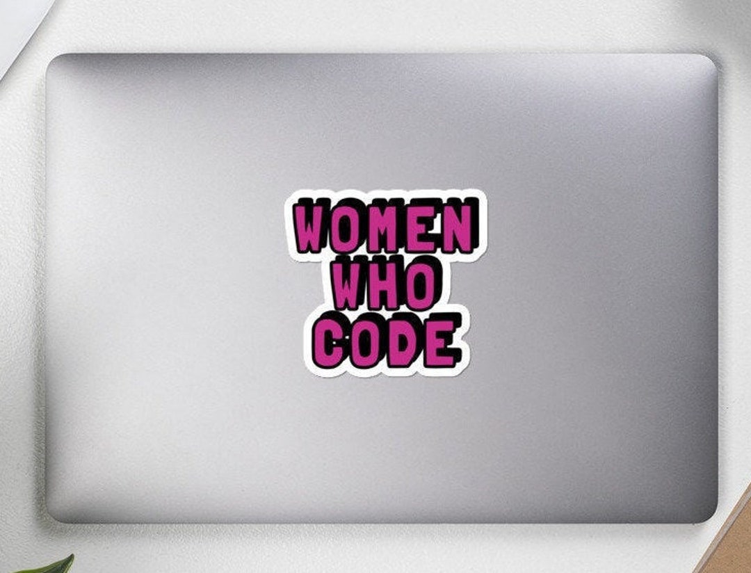 Sticker Women Who Code Decal Female Coders Stickers - Etsy