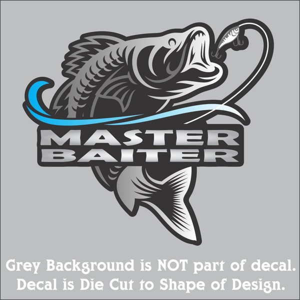 Master Baiter Decal - Etsy
