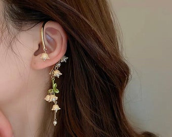 Flower Ear Cuffs - Etsy